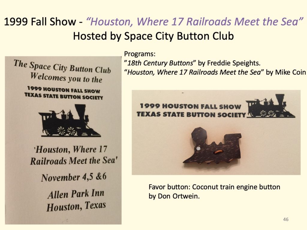 Favor Buttons Commemorate 50 Years of Texas State Button Shows – Texas ...